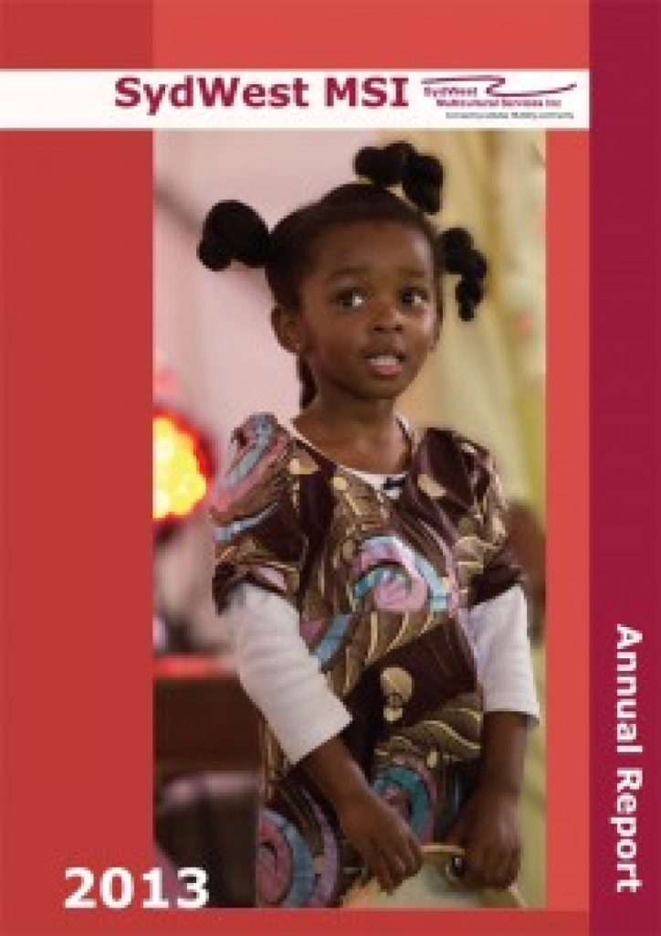 Annual Report 2012-2013 - SydWest Multicultural Services